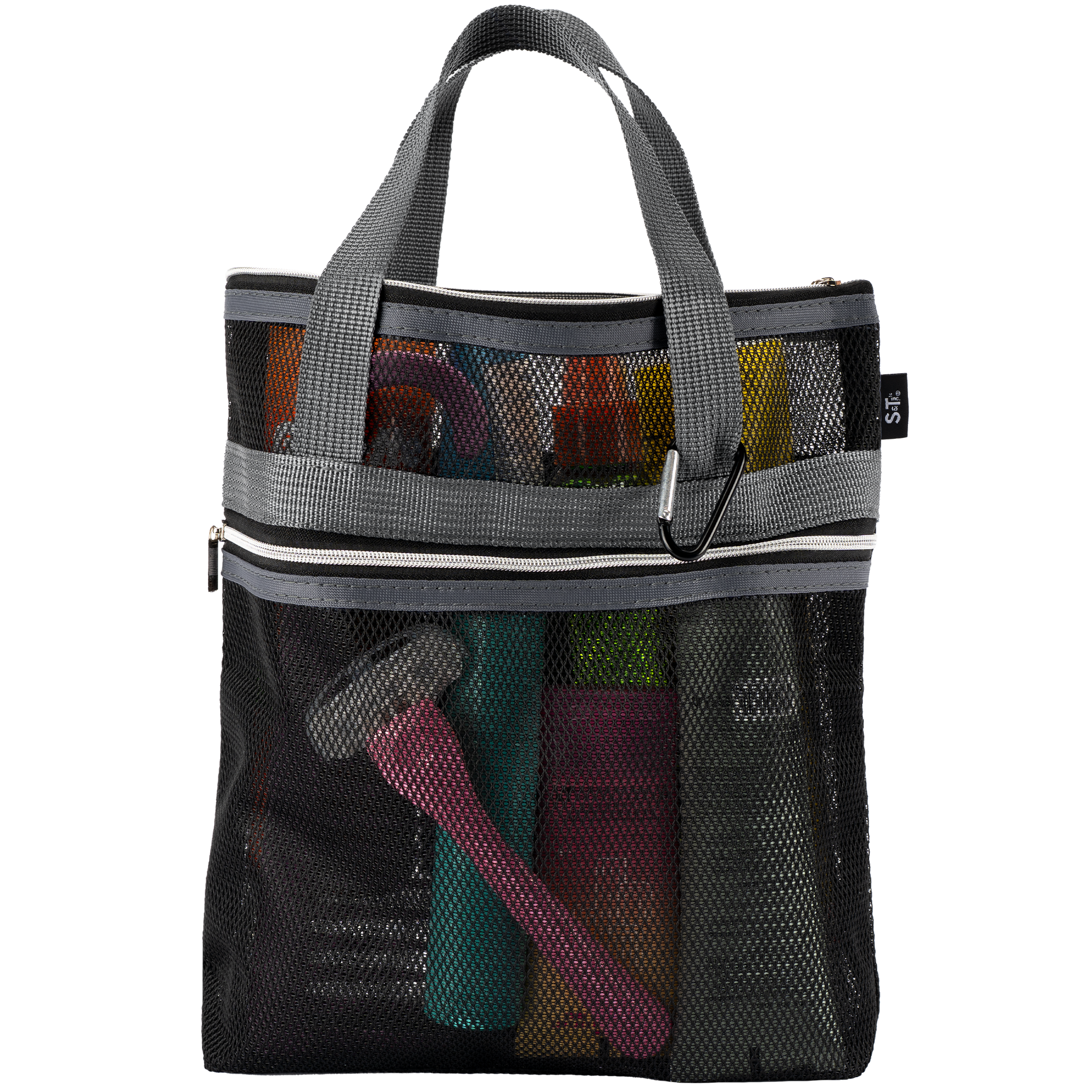 mesh shower tote
